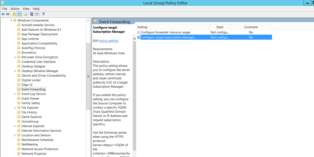 Using Windows Event Forwarding For Centralized Windows Monitoring Part 3 Hawkeye