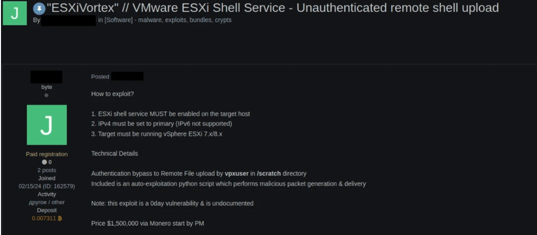 Cve 2024 37085 Vmware Esxi Hypervisor Vulnerability Exploited By