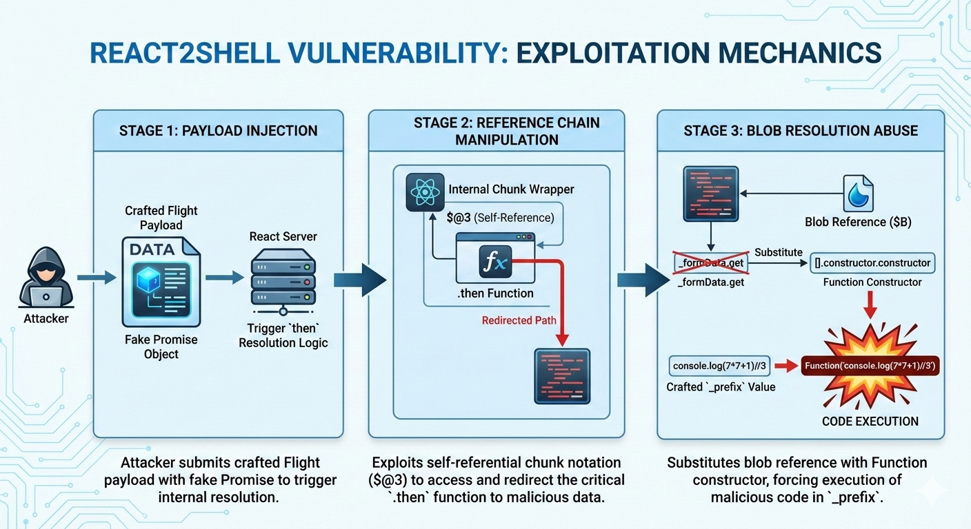 React2Shell Vulnerability Exposed: Breaking Down CVE-2025-55182's Critical RCE Attack Chain ...